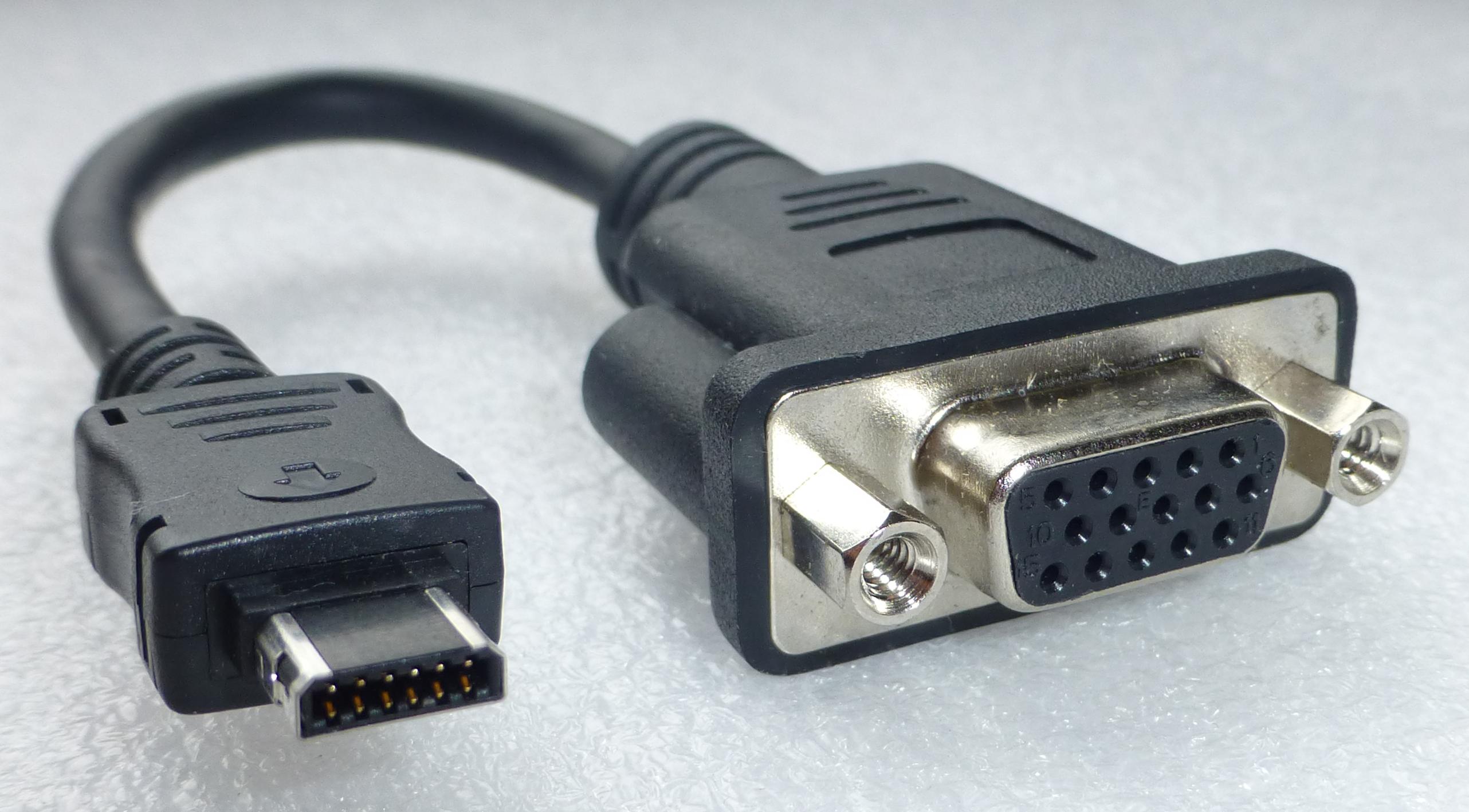 ViewSonic miniVGA Adapter für ViewPad 10 - NEUWARE | eBay